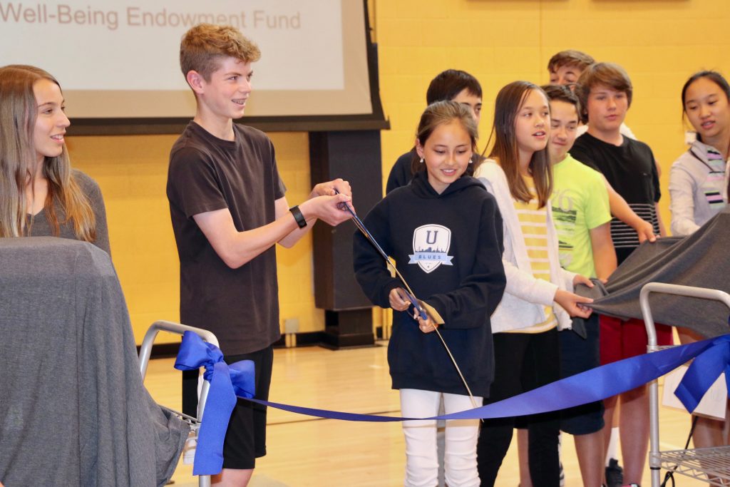 Eighth Grade Legacy Gift Ribbon Cutting Ceremony - Keys School